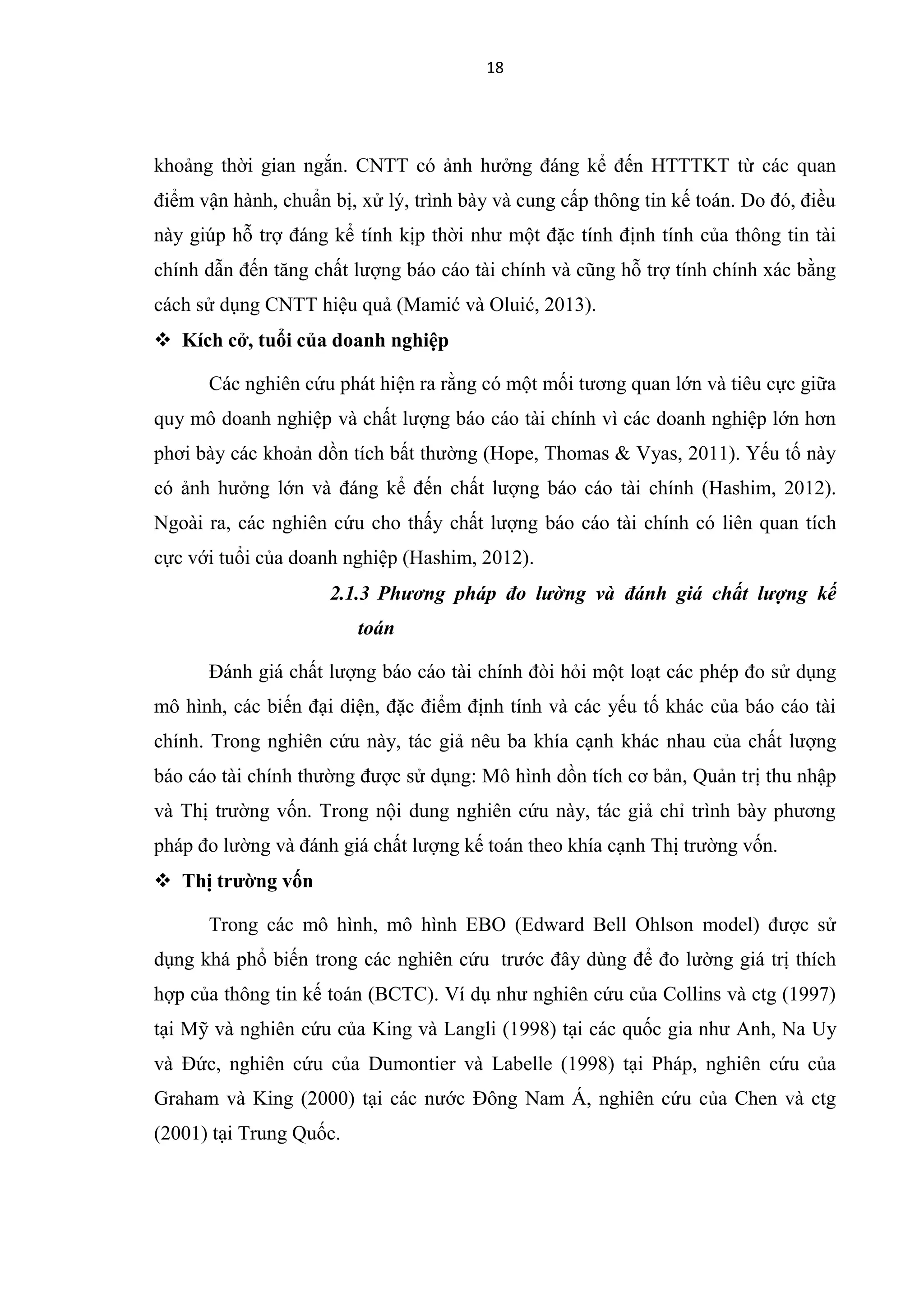 Luận Văn Các Nhân Tố Tác Động Đến Chất Lượng Bctc Của Các Công Ty Xây Dựng Niêm Yết Trên Sàn ...