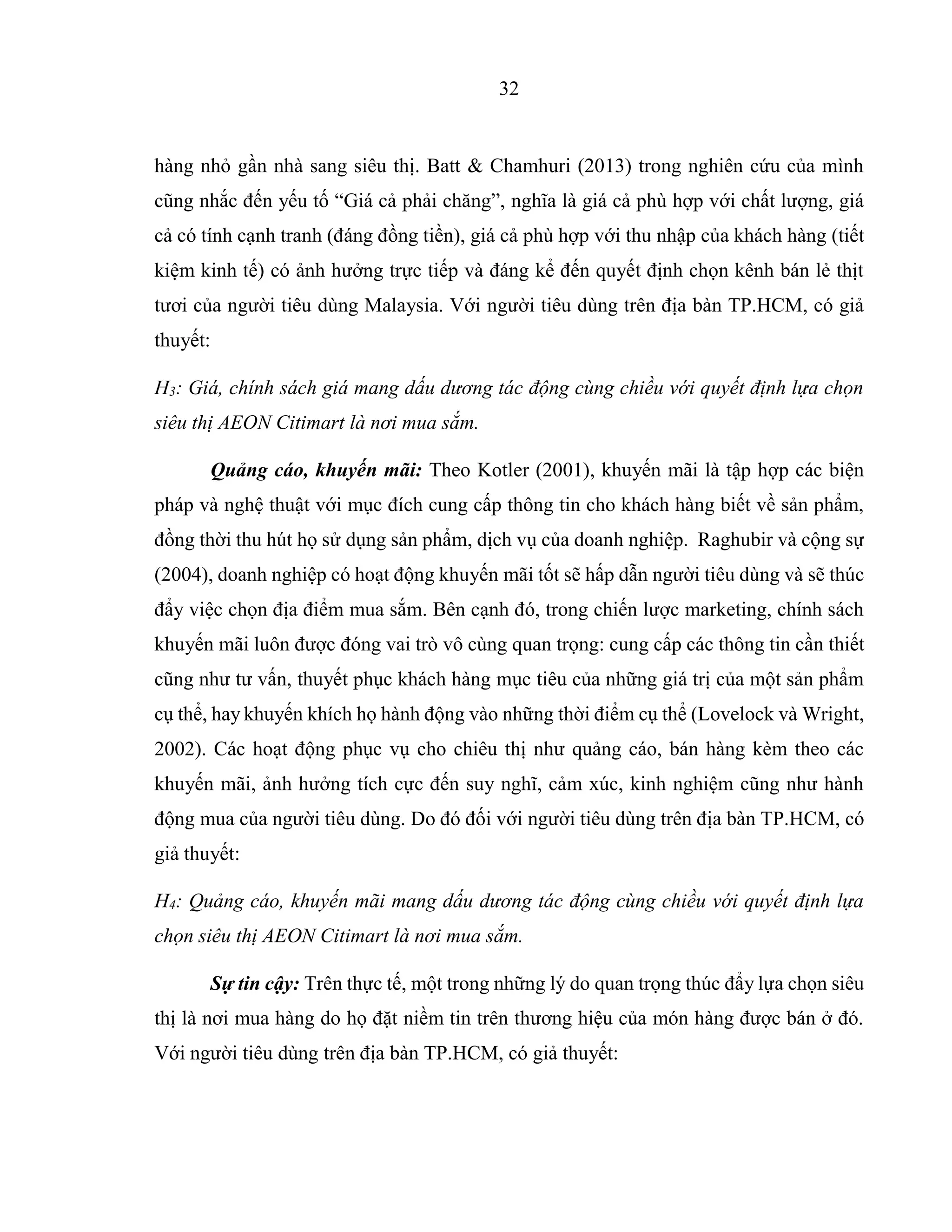 Luận Văn Các Nhân Tố Tác Động Đến Quyết Định Chọn Siêu Thị Aeon ...