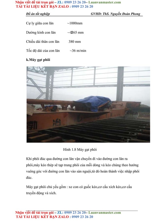 Luận Văn Nghiên Cứu Công Nghệ Tự Động Hóa Trong Dây Chuyền Đúc Liên Tục 4 Dòng.Đi Sâu Vào Lập ...