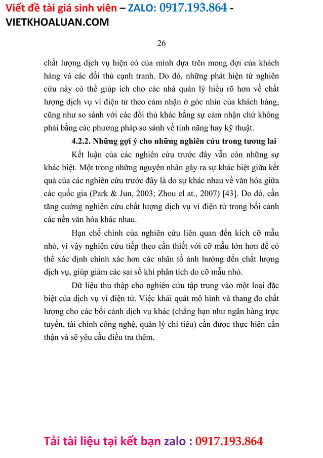 Luận Văn Đánh giá chất lượng dịch vụ ví điện tử So sánh chất lượn dịch vụ của ví điện tử Momo ...