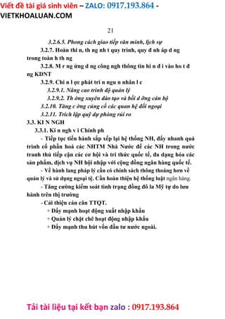 Luận Văn Phát triển hoạt động kinh doanh ngoại tệ tại Ngân hàng Đầu tư và Phát triển Việt Nam.doc