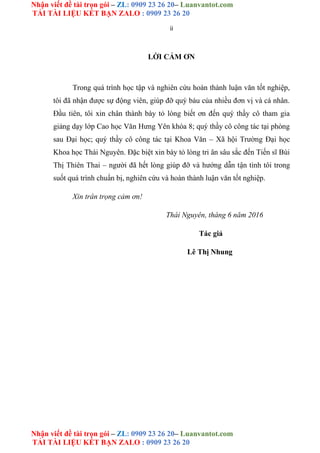 Luận Văn Sắc Thái Nữ Quyền Trong Nhân Vật Nữ Lệch Của Chèo Cổ.doc