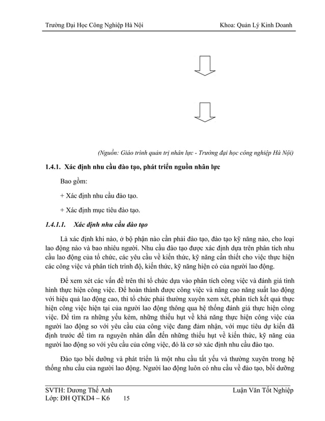 Luận văn tốt nghiệp: Hoàn thiện công tác đào tạo và phát triển nguồn nhân lực tại Công ty cổ ...
