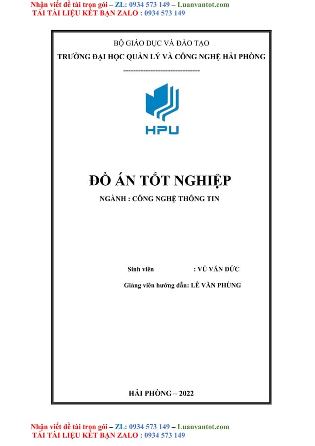 Luận Văn Thiết Kế Csdl Theo Phương Pháp Mô Hình Và Ứng Dụng Vào Việc Xây Dựng Chương Trình Quản ...