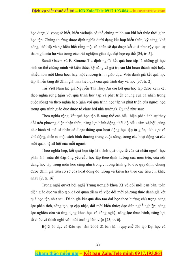 Luận văn Việc sử dụng mạng xã hội và kết quả học tập của sinh viên.docx