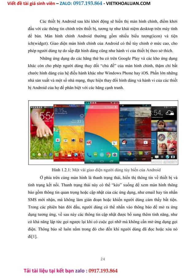 Luận Văn Xây Dựng Ứng Dụng Android Xem Truyện Tranh Online.doc