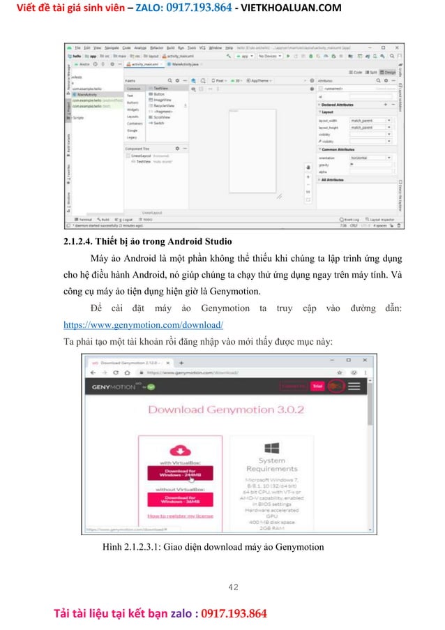 Luận Văn Xây Dựng Ứng Dụng Android Xem Truyện Tranh Online.doc