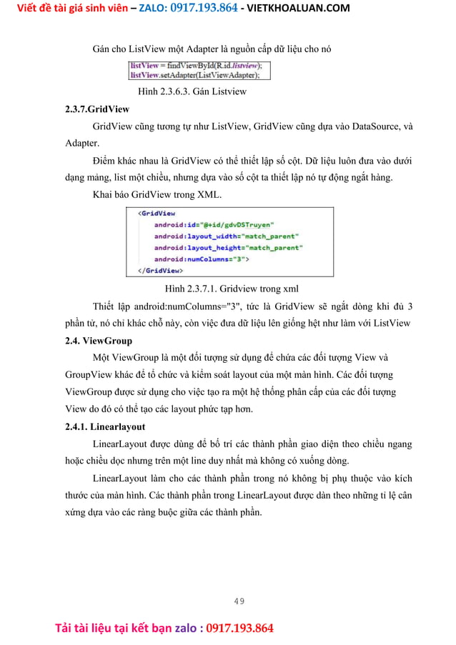 Luận Văn Xây Dựng Ứng Dụng Android Xem Truyện Tranh Online.doc