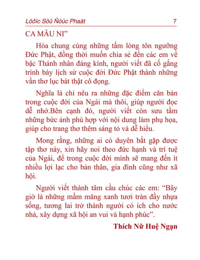 Luoc su duc phat thich nu hue ngan core- da chuyen | PDF