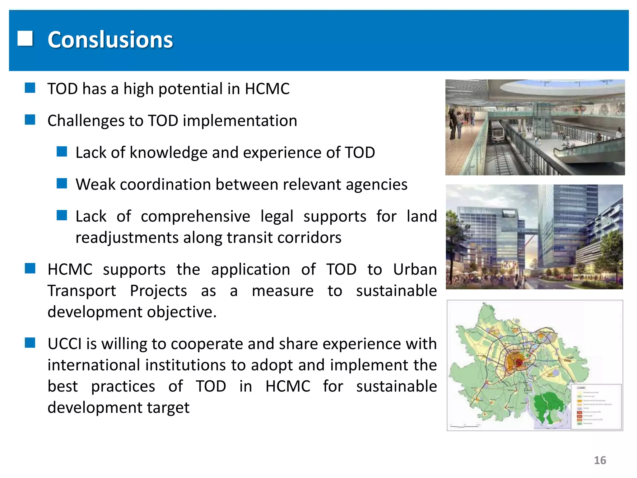 The Application of Transit-Oriented Development Approach toward ...