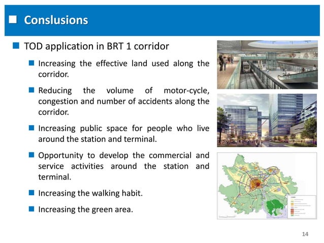 The Application of Transit-Oriented Development Approach toward ...