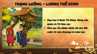 Luong the vinh | PPTX