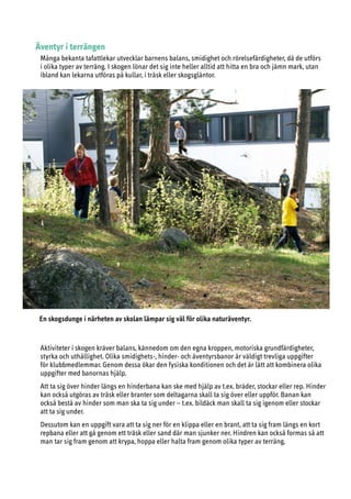 Natur- och upplevelsemotion | PDF