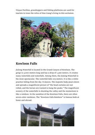 Luoyang baiyun mountain scenic area | PDF