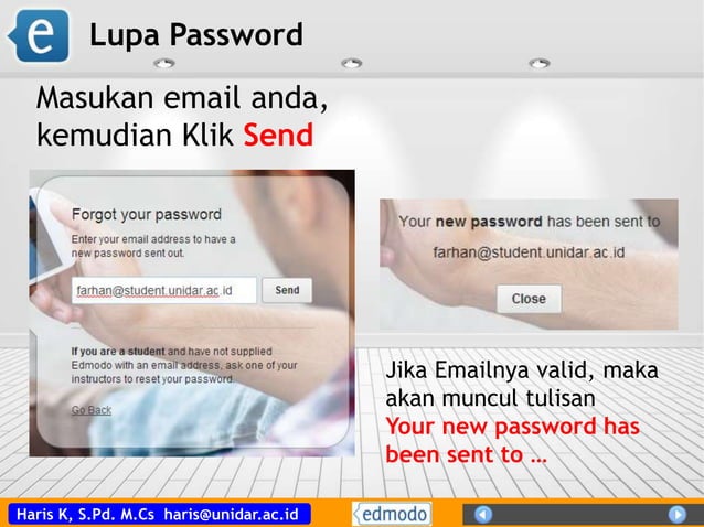 Lupa password edmodo | PPTX