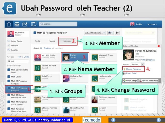 Lupa password edmodo | PPTX