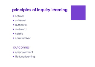 Inquiry learning and the Australian Curriculum | PDF