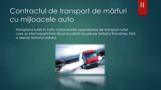 Contratcte de transport | PPT