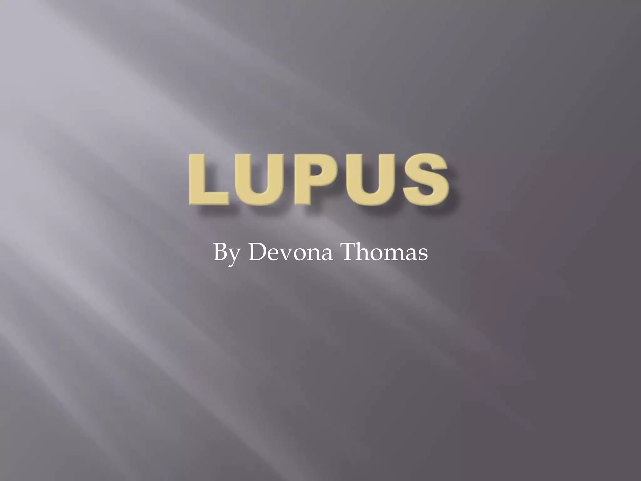 Lupus | PPT