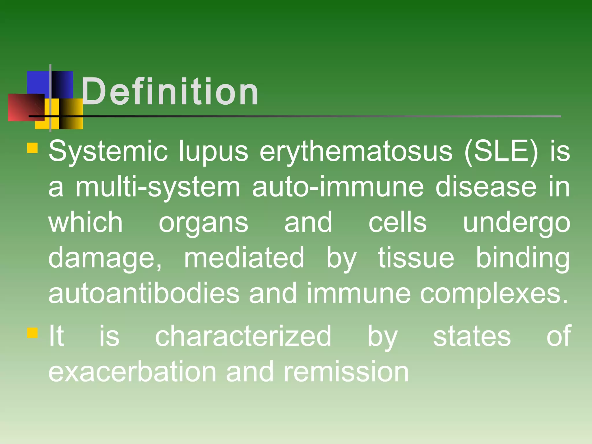 systemic lupus erythematosus | PPT
