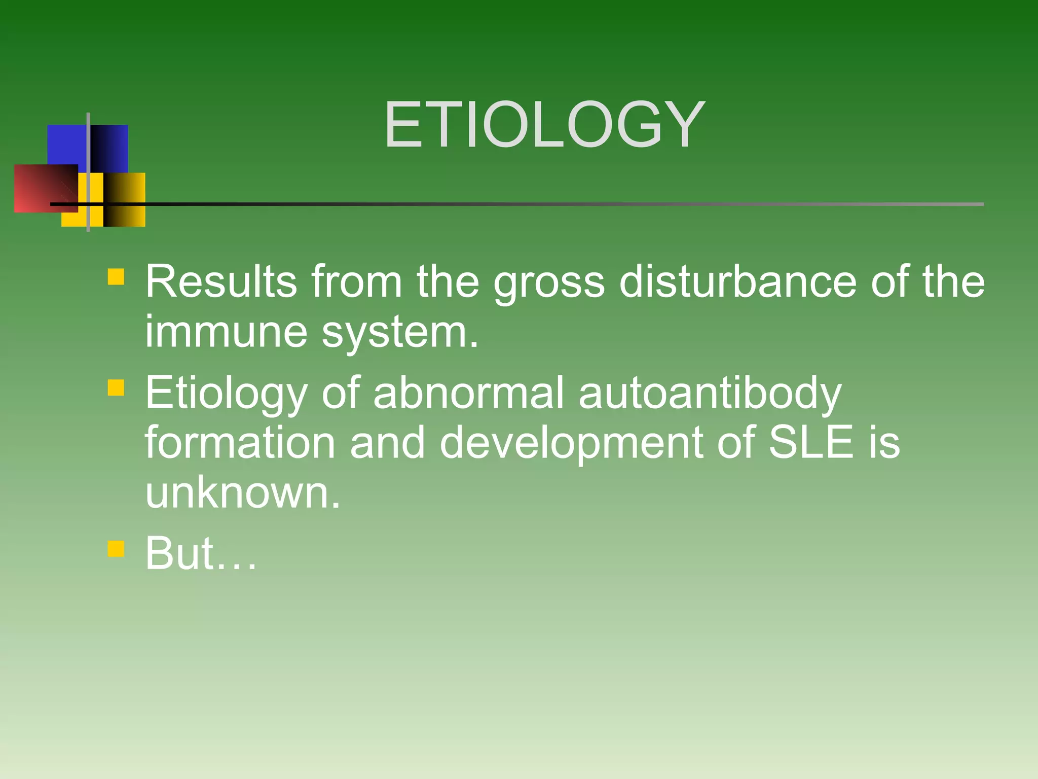 systemic lupus erythematosus | PPT