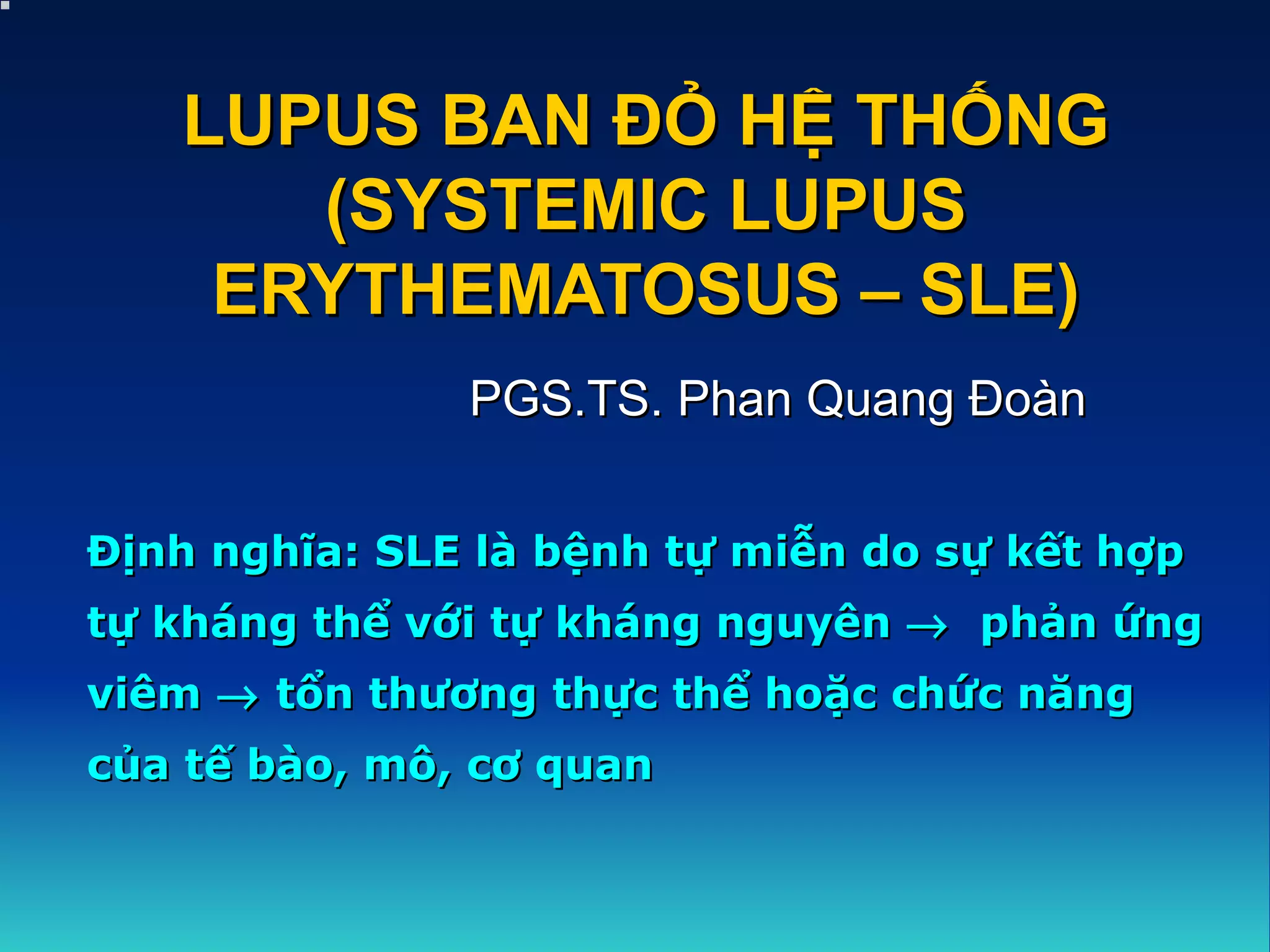 Lupus | PPT