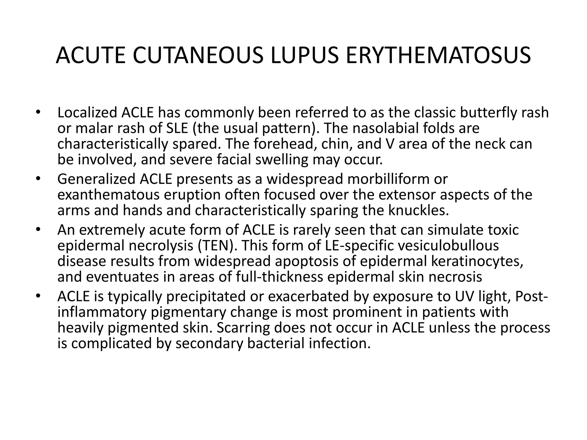 Lupus Erythematosus for dermatologists | PPTX