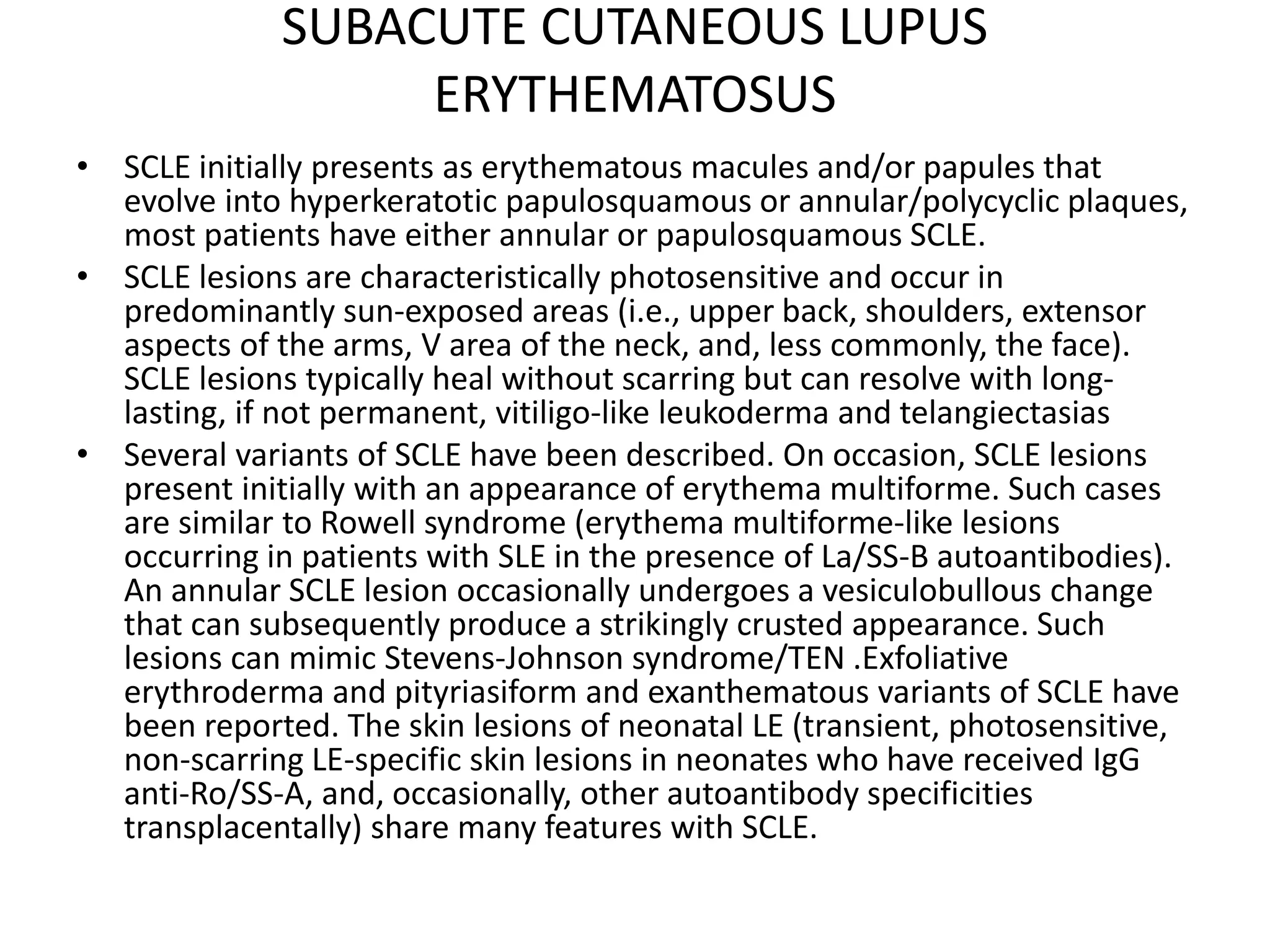 Lupus Erythematosus for dermatologists | PPTX