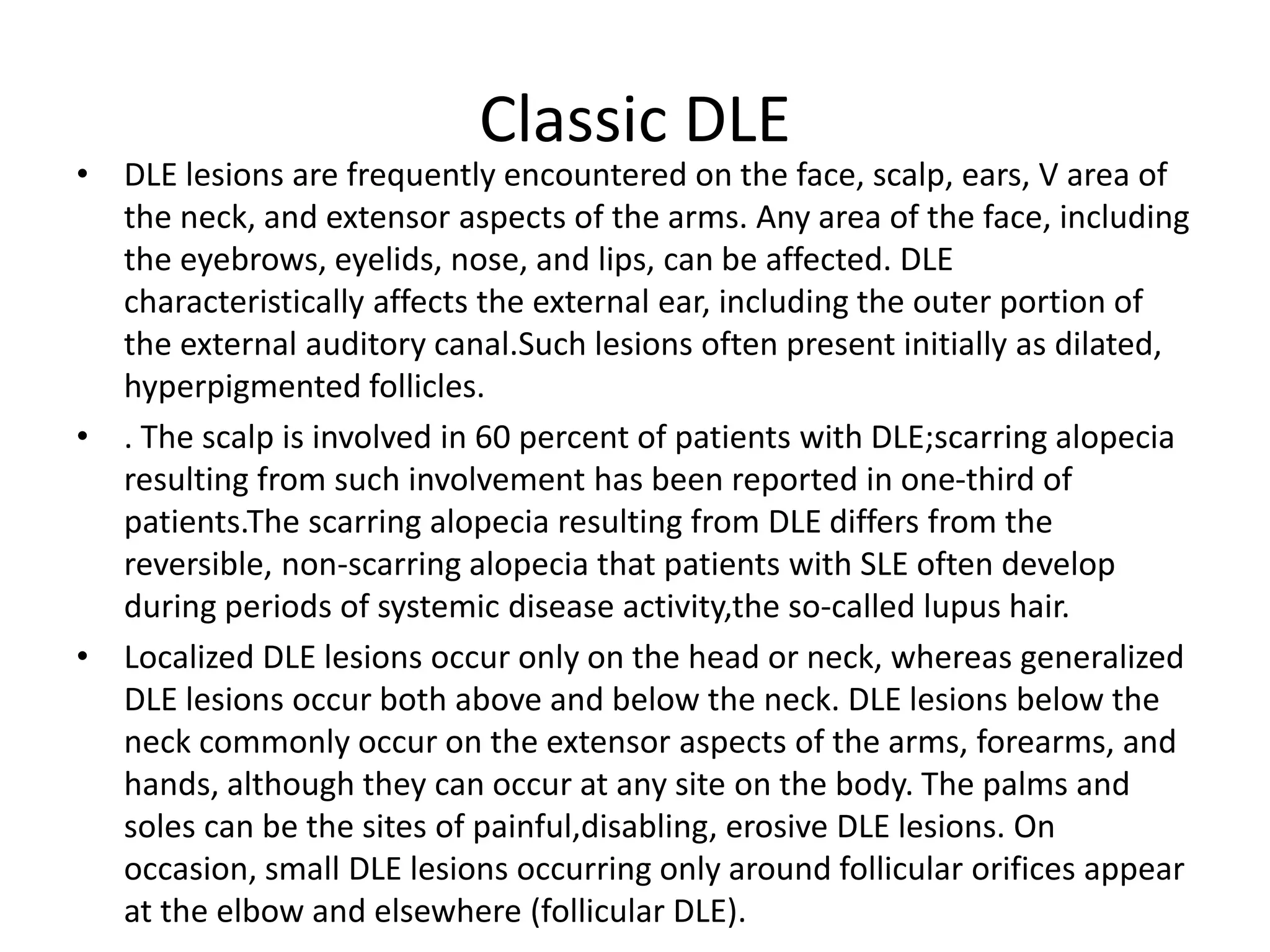 Lupus Erythematosus for dermatologists | PPTX