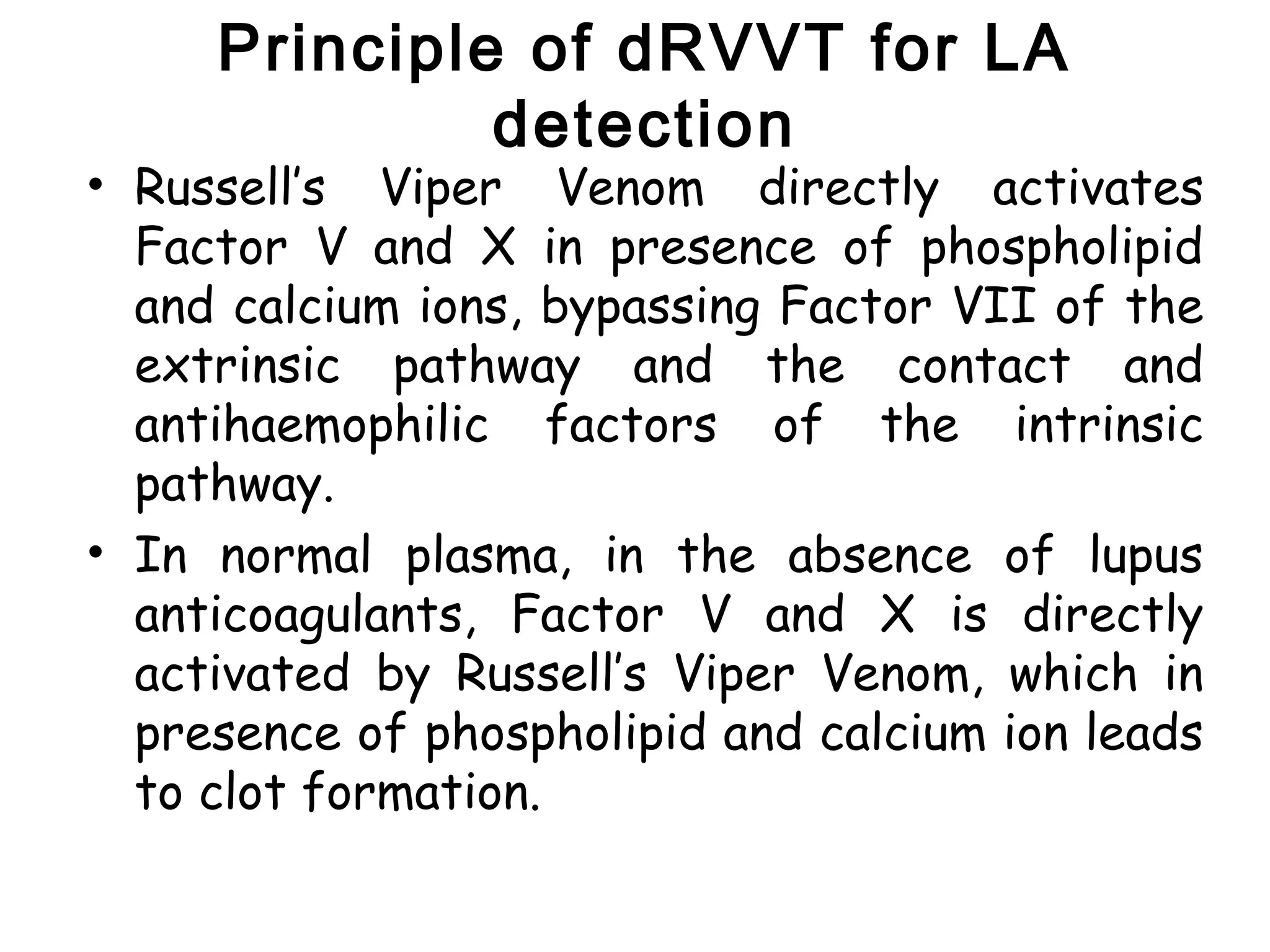 Lupus anticoagulants | PPT