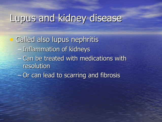 Lupus and your kidneys | PPT