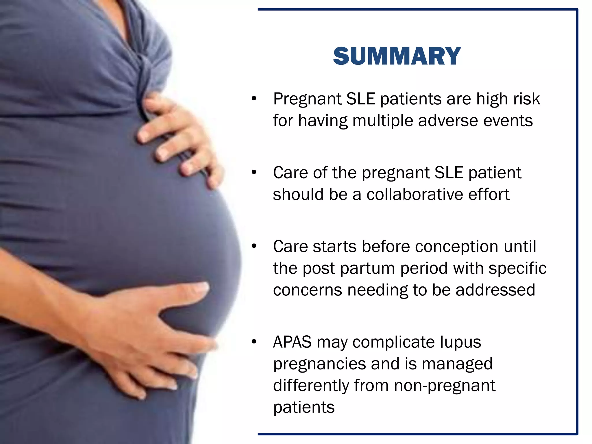 Managing Lupus in Pregnancy | PDF