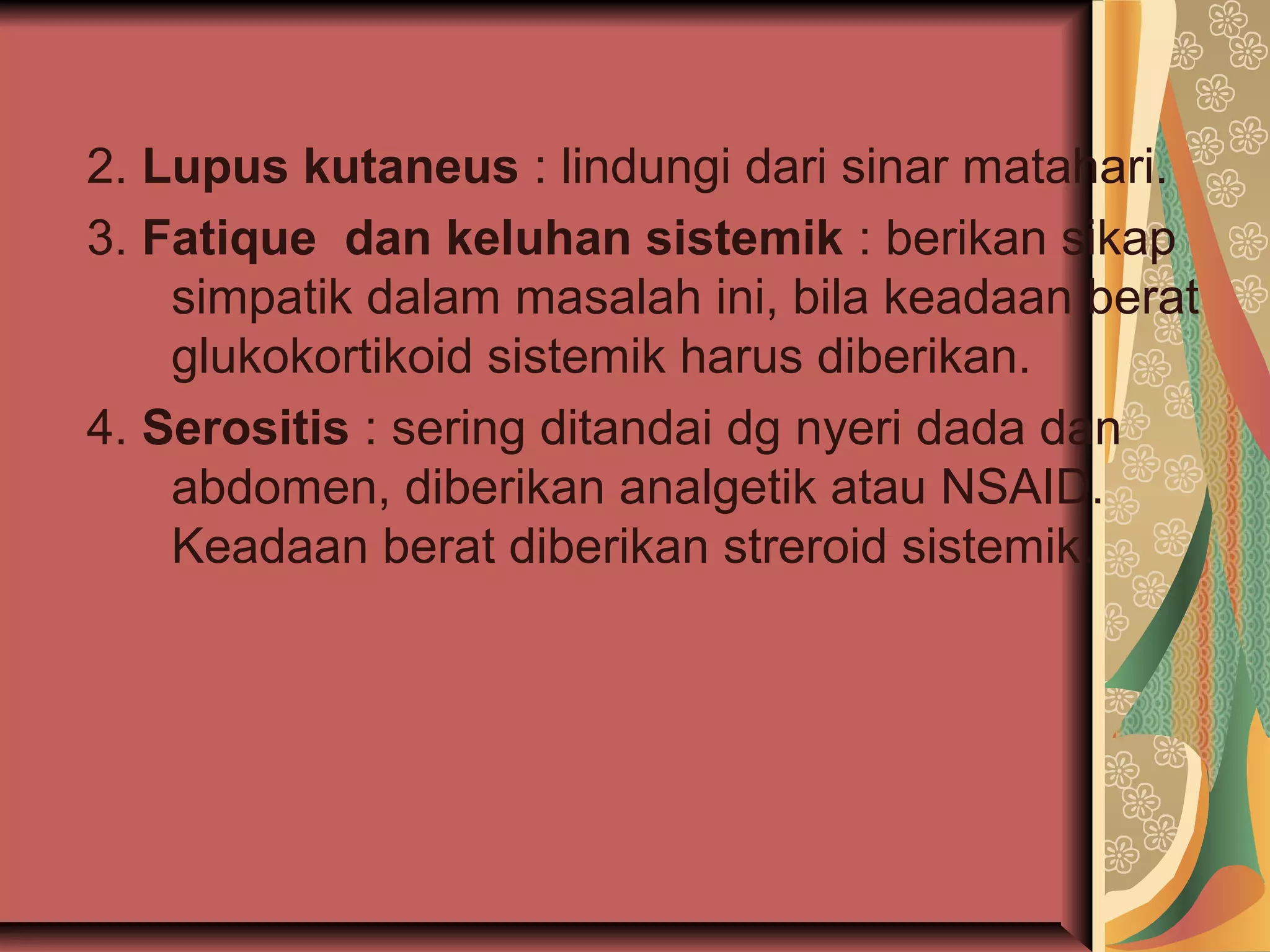 Lupus eritematosus sistemik | PPT