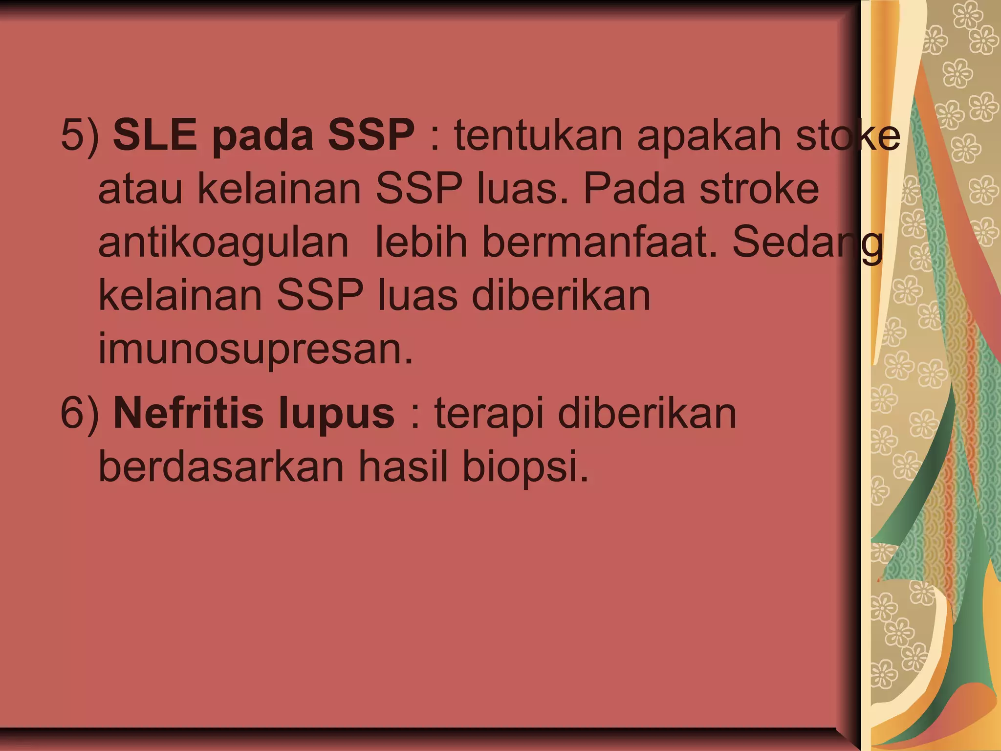 Lupus eritematosus sistemik | PPT