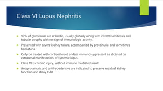 KDIGO Lupus Nephritis | PPTX