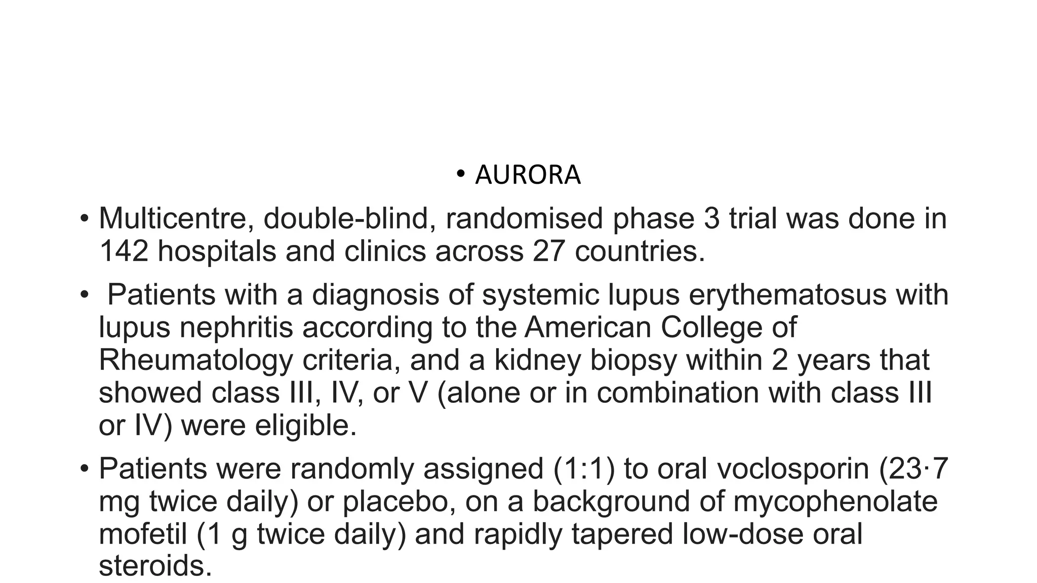 LUPUS NEPHRITIS MANAGEMENT.pptx | Endocrine and Metabolic Diseases ...
