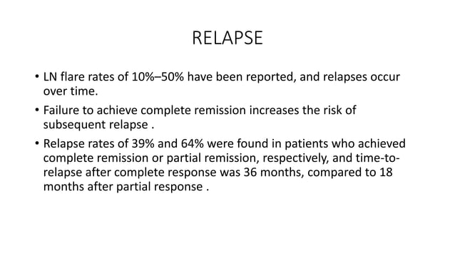 LUPUS NEPHRITIS MANAGEMENT.pptx | Endocrine and Metabolic Diseases ...