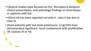 Lupus nephritis nids | PPT