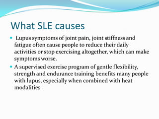 Lupus Treatment and Rehabilitation | PPTX
