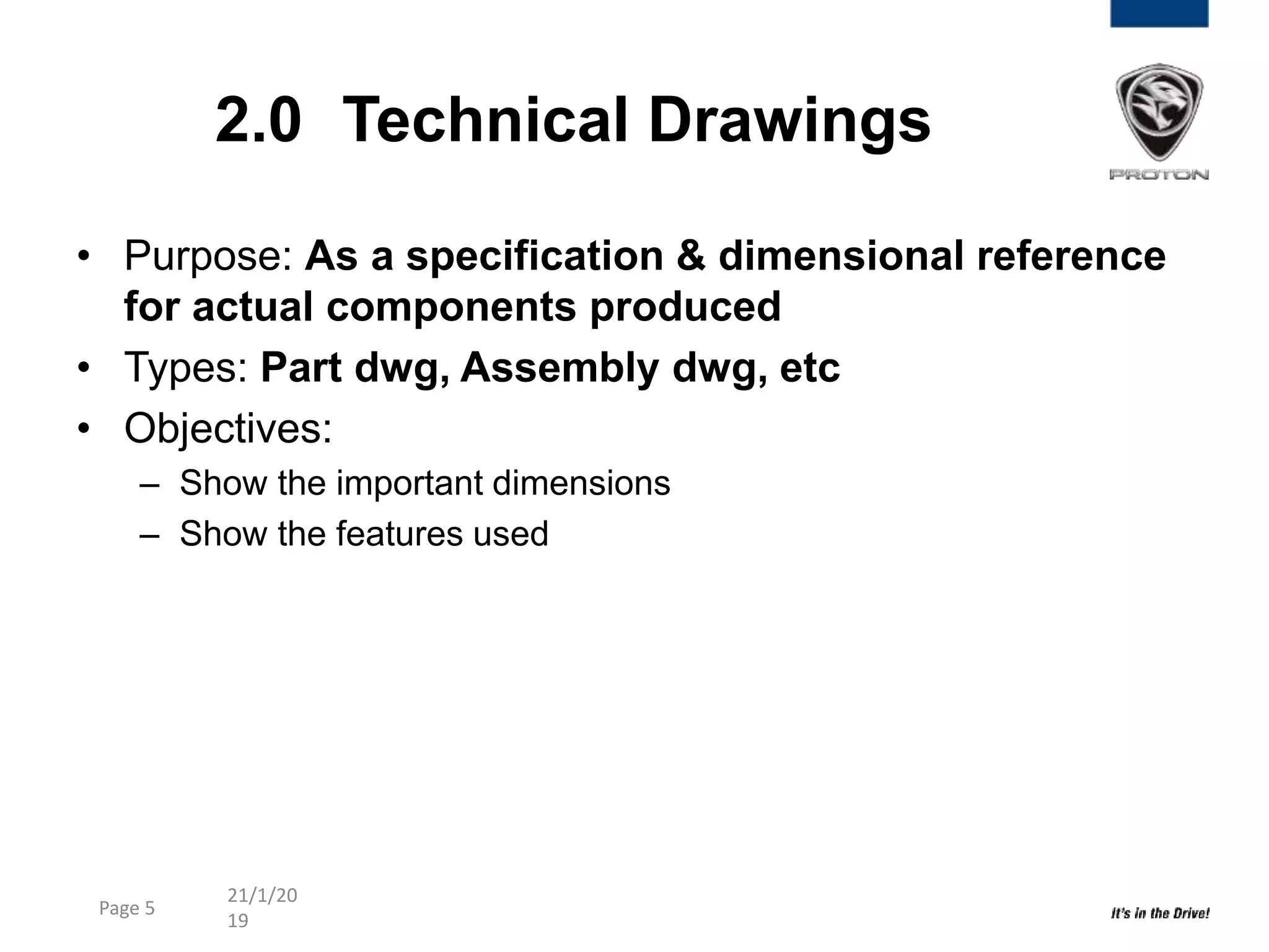 Intern Presentation UiTM - PROTON Sdn Bhd | PPTX