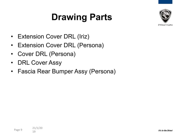 Intern Presentation UiTM - PROTON Sdn Bhd | PPTX