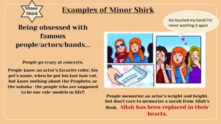 The Advice of Luqman the Wise:Major & Minor Shirk | PPT