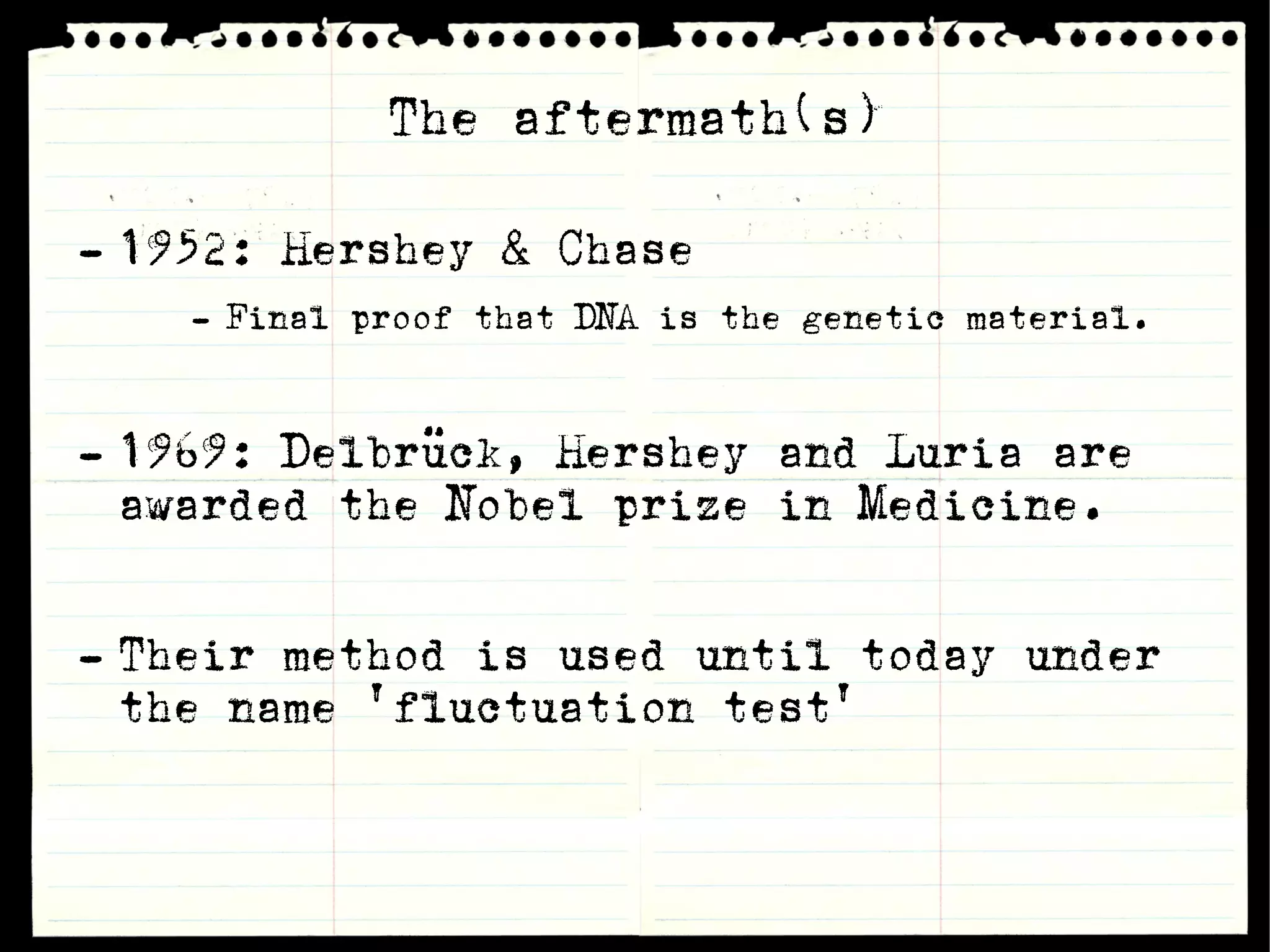Luria & Delbrueck 1943, Mutations of bacteria from virus sensitivity to ...