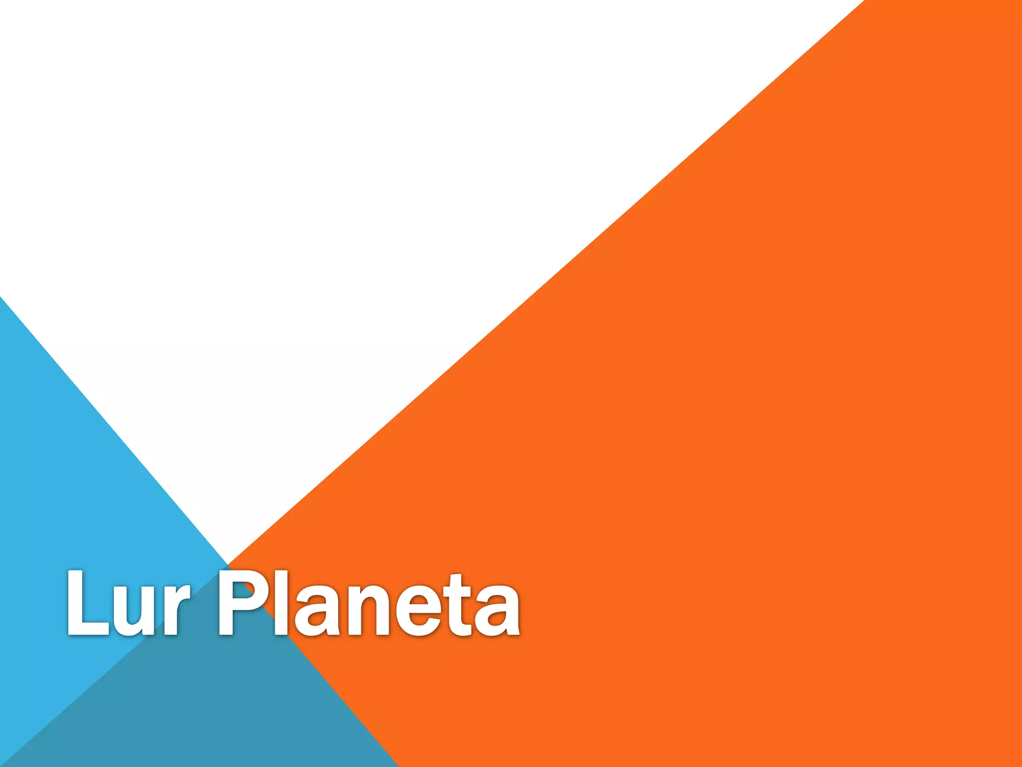 Lur planeta | PPTX