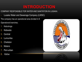 Description of Lusaka sanitation-network | PPTX