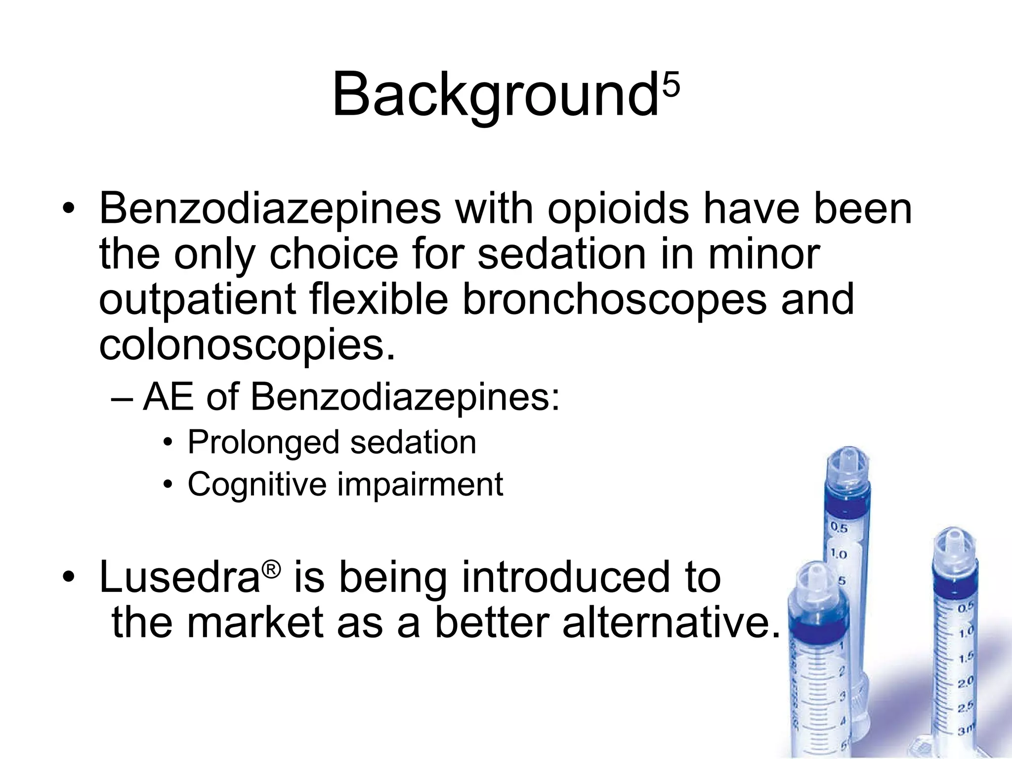 Lusedra® (Fospropofol) Presentation | PPT