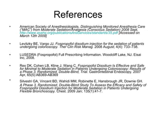 Lusedra® (Fospropofol) Presentation | PPT