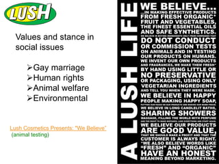 Lush 4.1 | PPTX | Business | Business and Finance