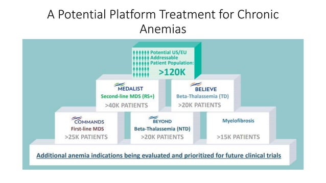 Luspatercept | PPTX | Blood Disorders | Diseases and Conditions