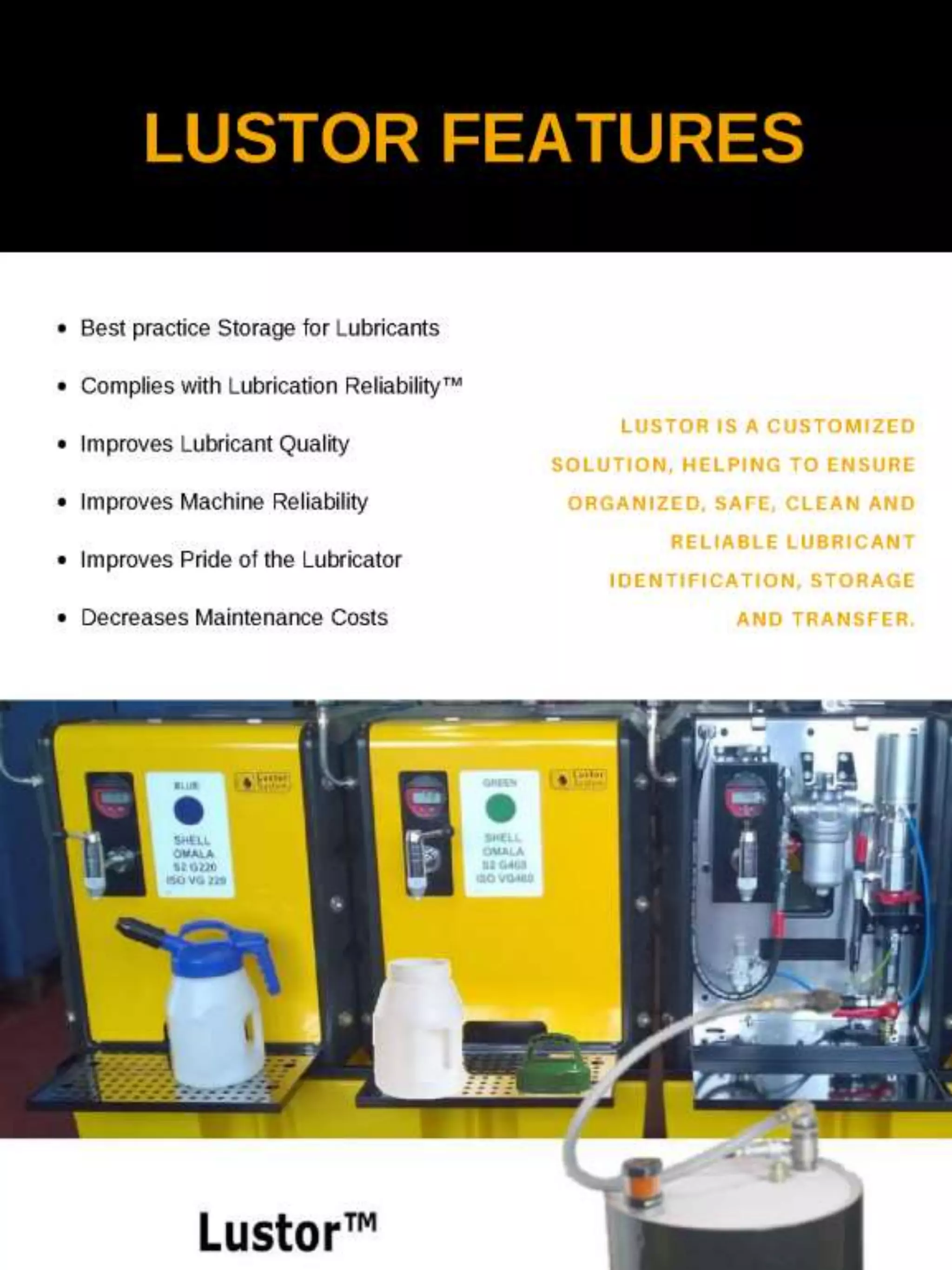 Lustor - Lubrication Storage System | PPTX